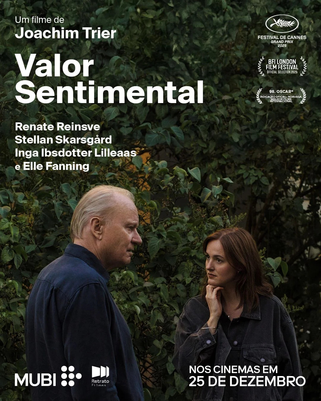 Valor Sentimental (2025): Estreia e Trailer - Querofilme
