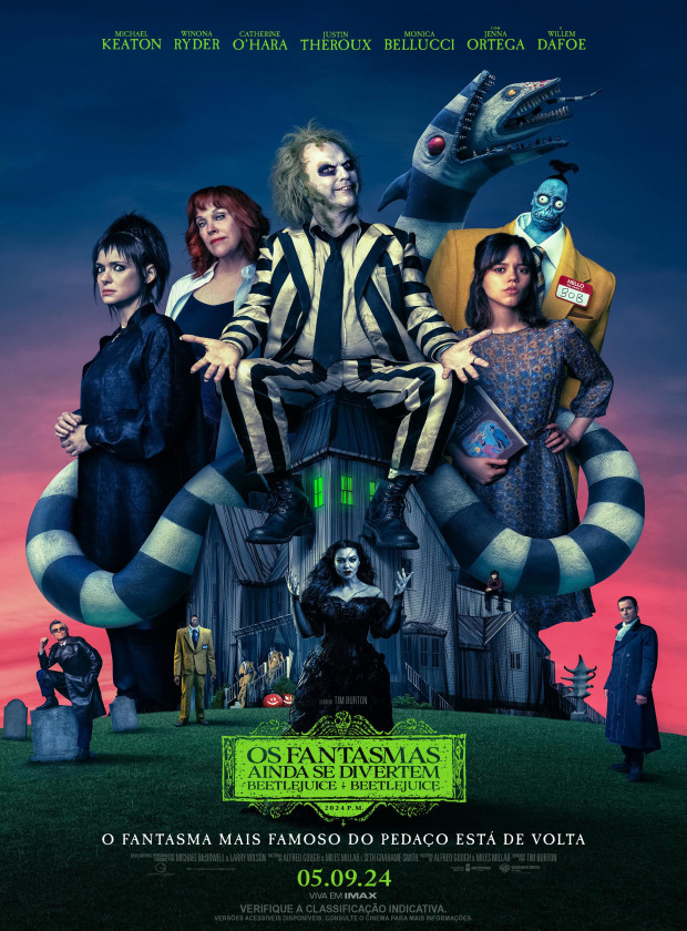 Os Fantasmas Ainda se Divertem: Beetlejuice Beetlejuice (2024): Onde ...